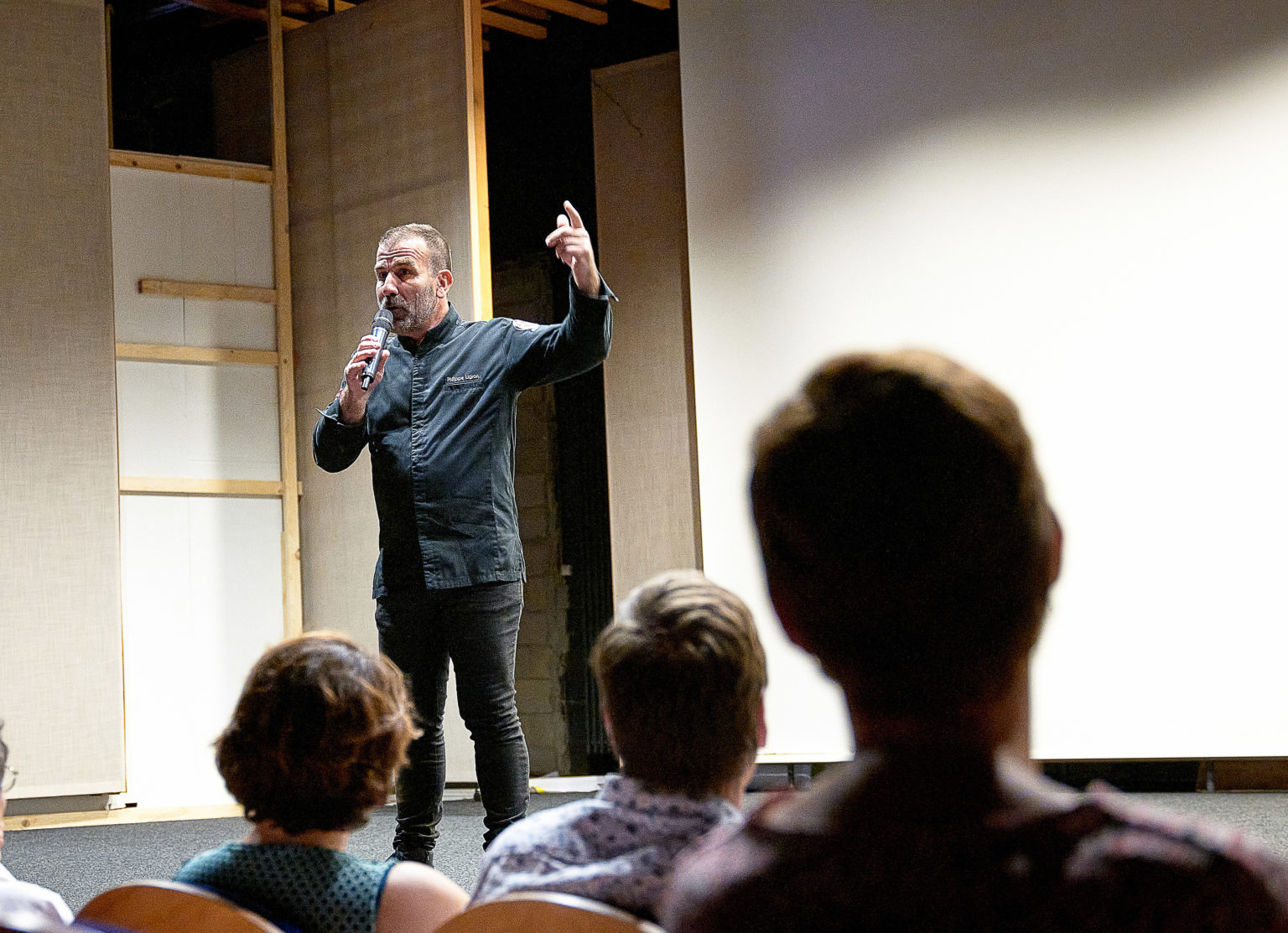 Philippe Ligron à la MRPS - Maison de Retraite du Petit-Saconnex Genève